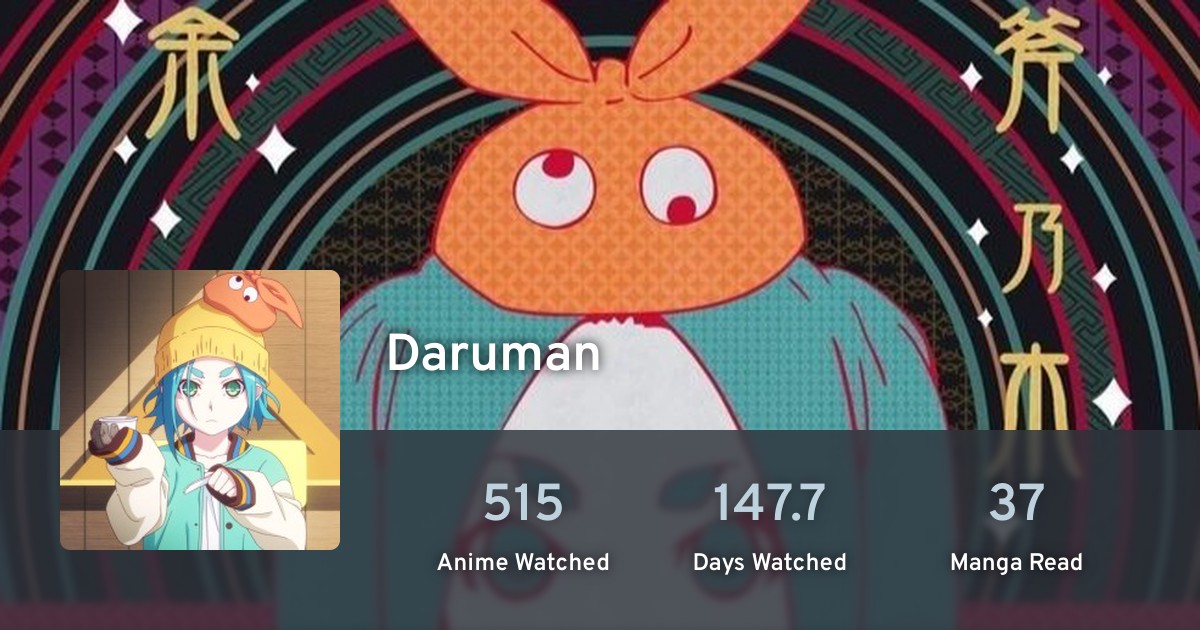 Daruman's profile · AniList
