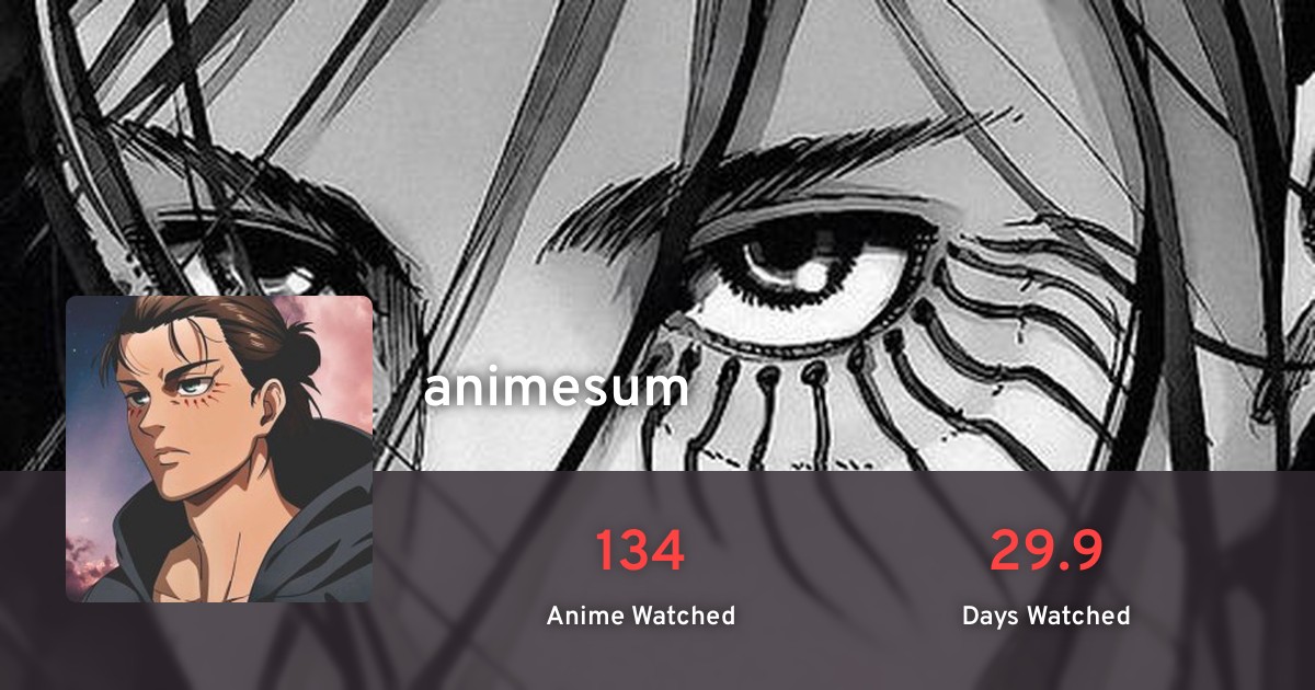 animesum's profile · AniList
