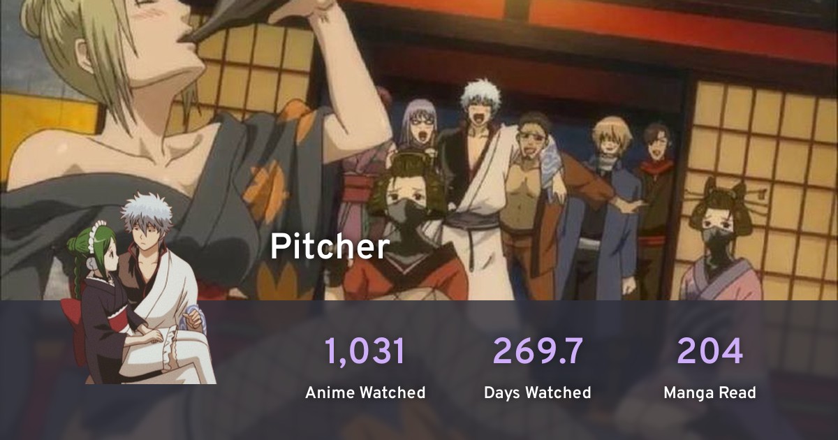 Pitcher's profile · AniList