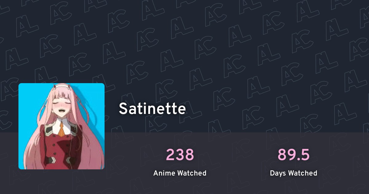 Satinette's profile · AniList