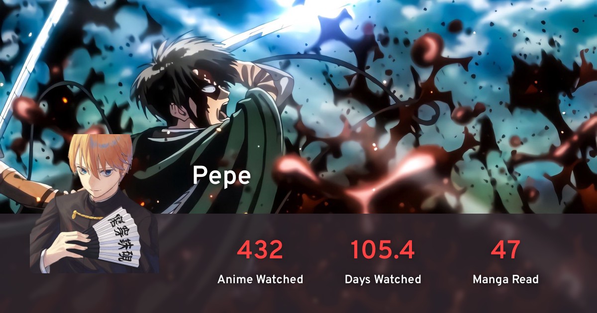Pepe's anime list · AniList