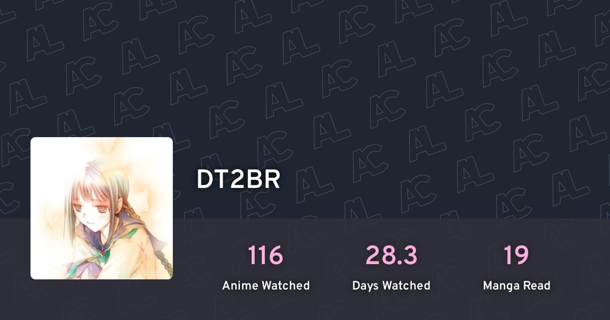 DT2BR's profile · AniList