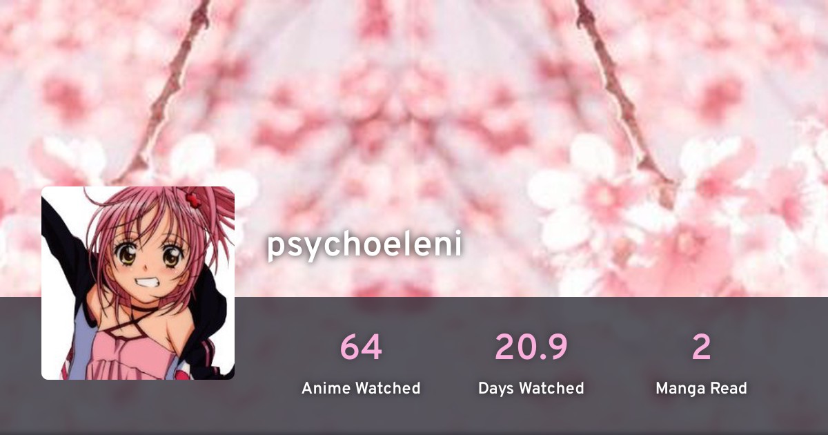 psychoeleni's profile · AniList