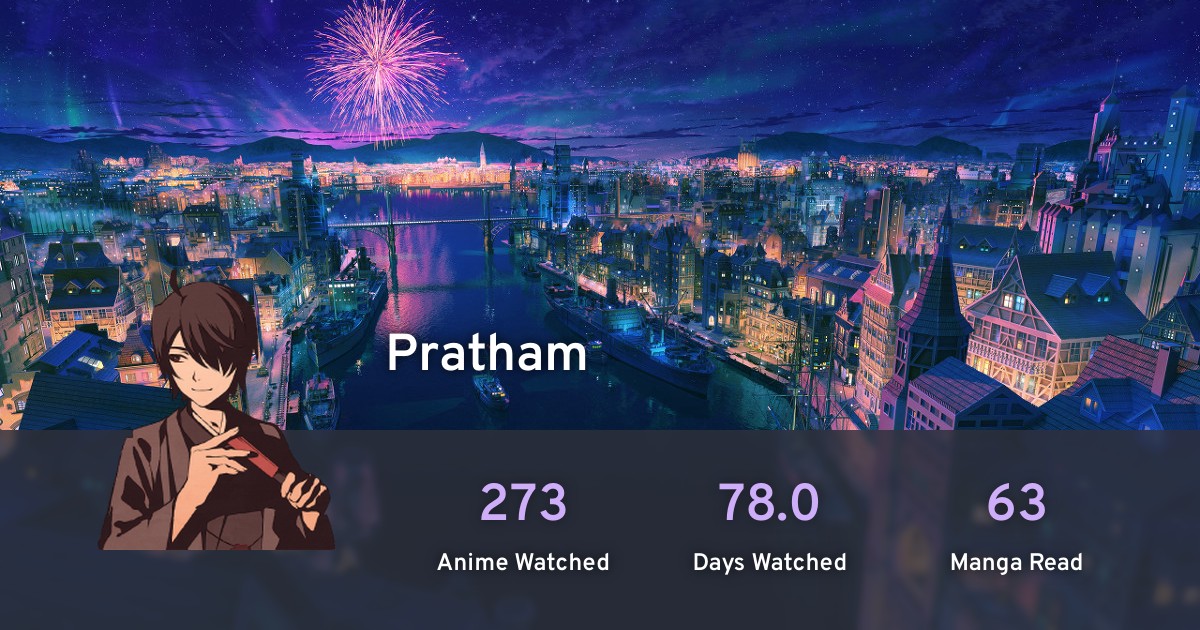 Pratham's profile · AniList