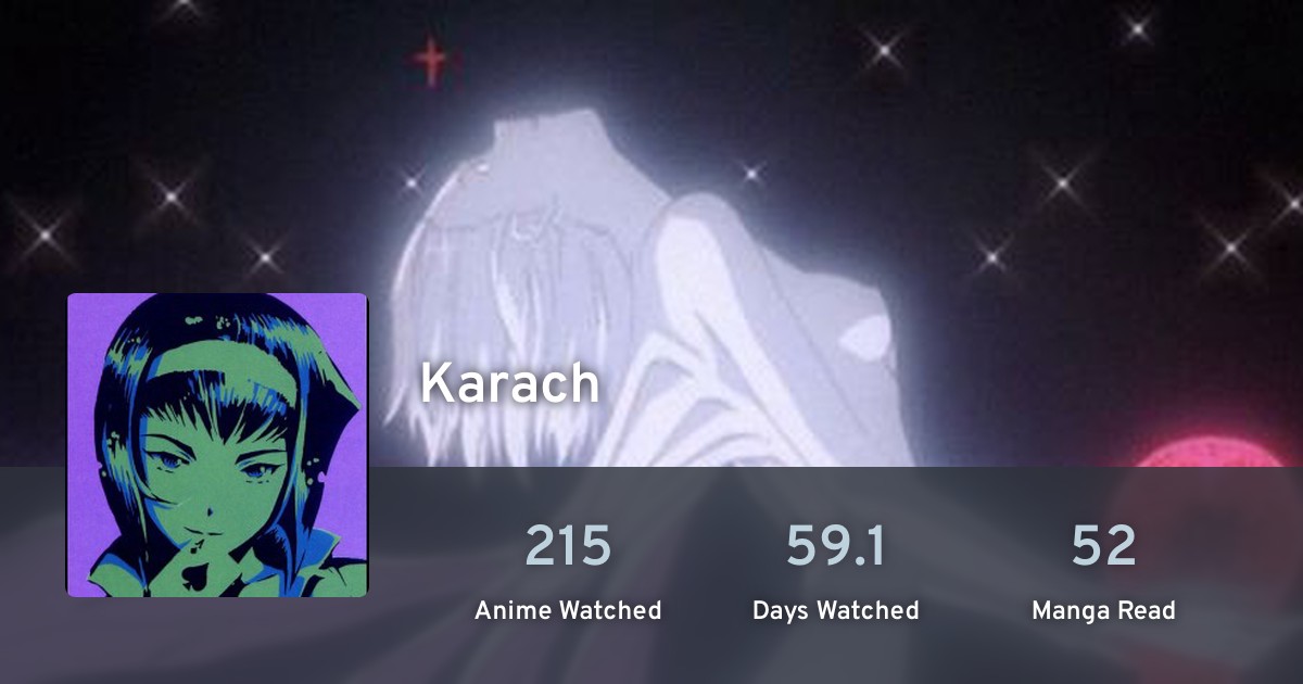 Karach's anime list · AniList