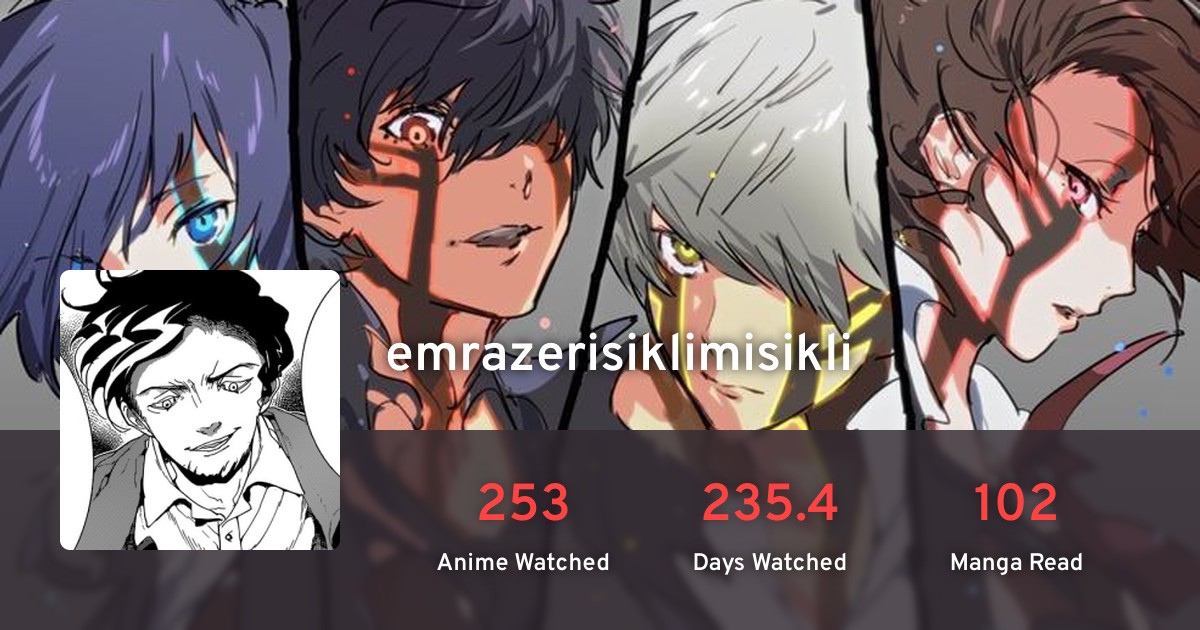 emrazerisiklimisikli's profile · AniList