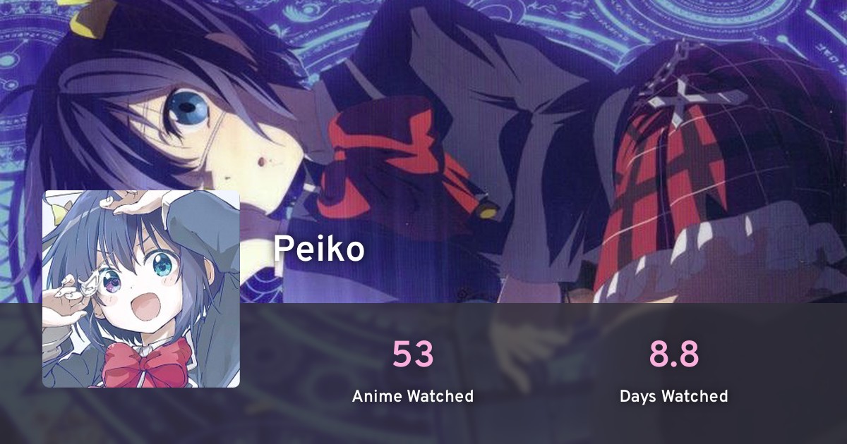 Peiko's profile · AniList