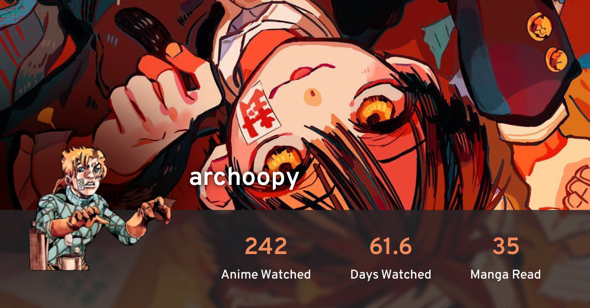 archoopy's profile · AniList