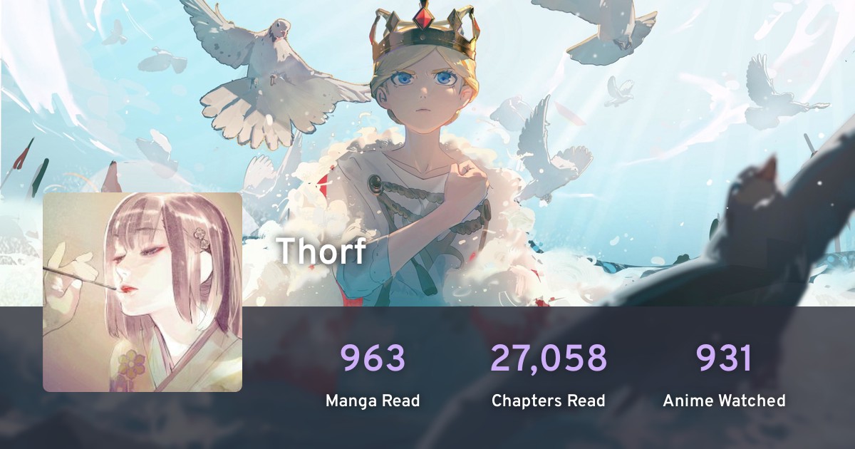 Thorf's profile · AniList