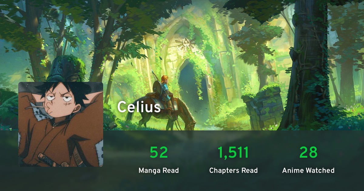 Celius's profile · AniList