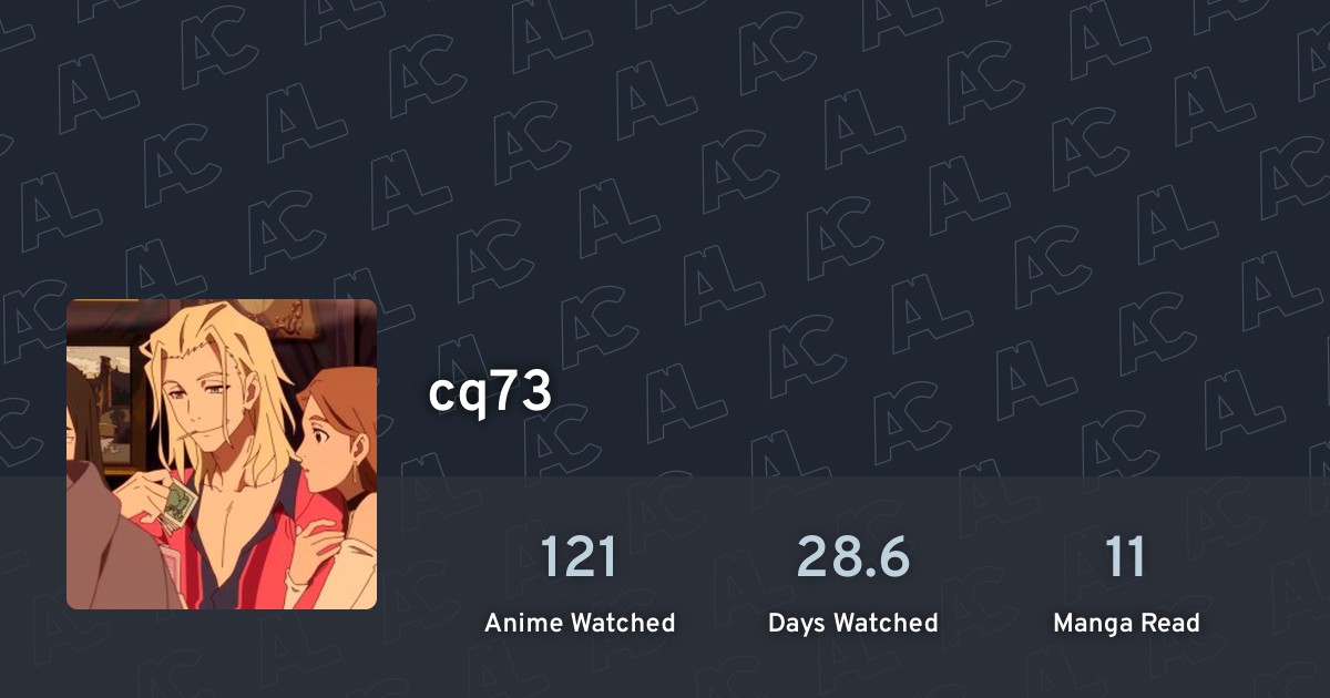 cq73's profile · AniList