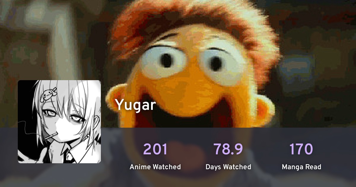Yugar's profile · AniList