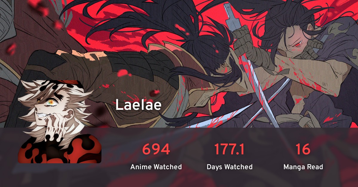 Laelae's profile · AniList