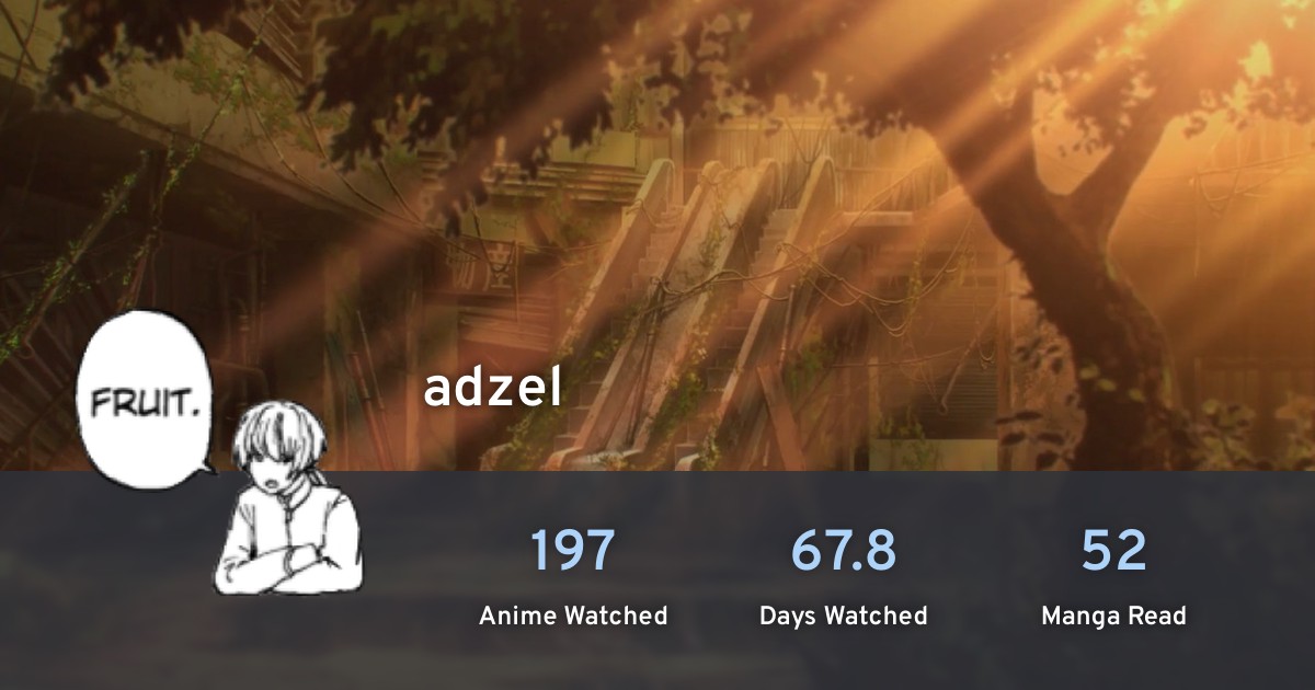 adzel's anime list · AniList