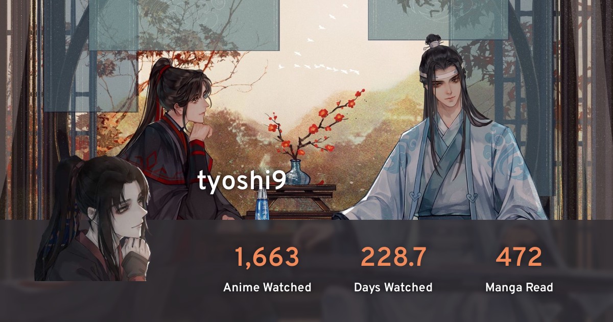 tyoshi9's profile · AniList