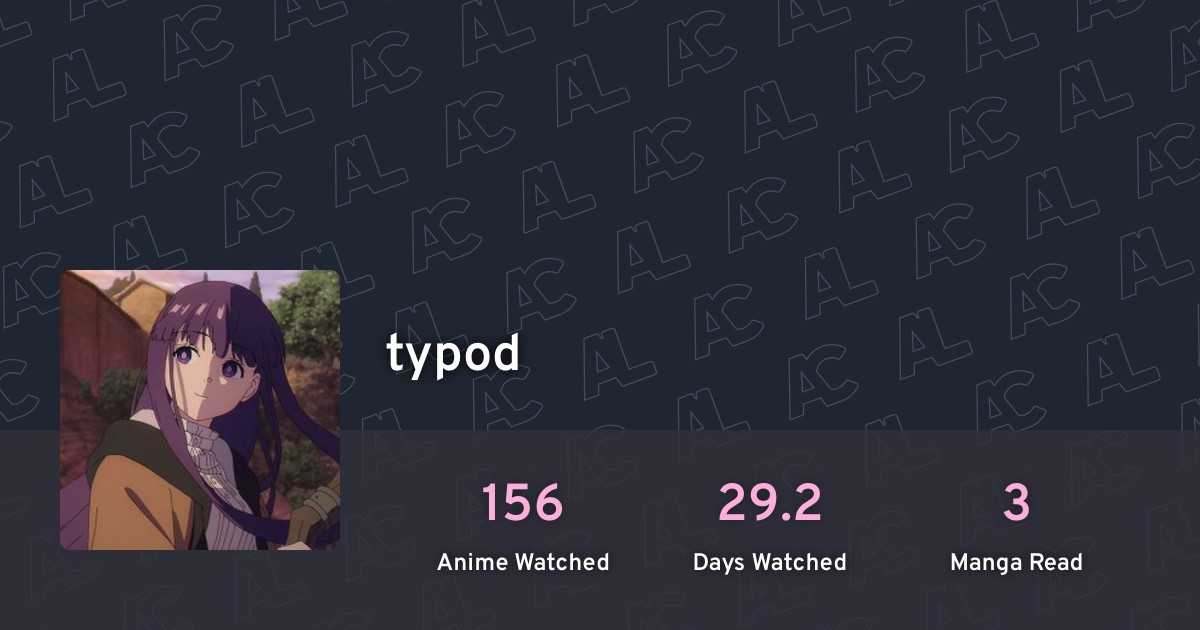 typod's profile · AniList