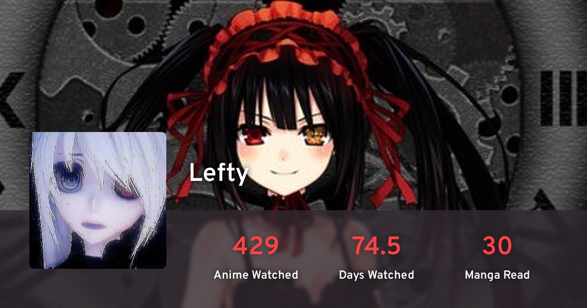 Lefty's anime list · AniList