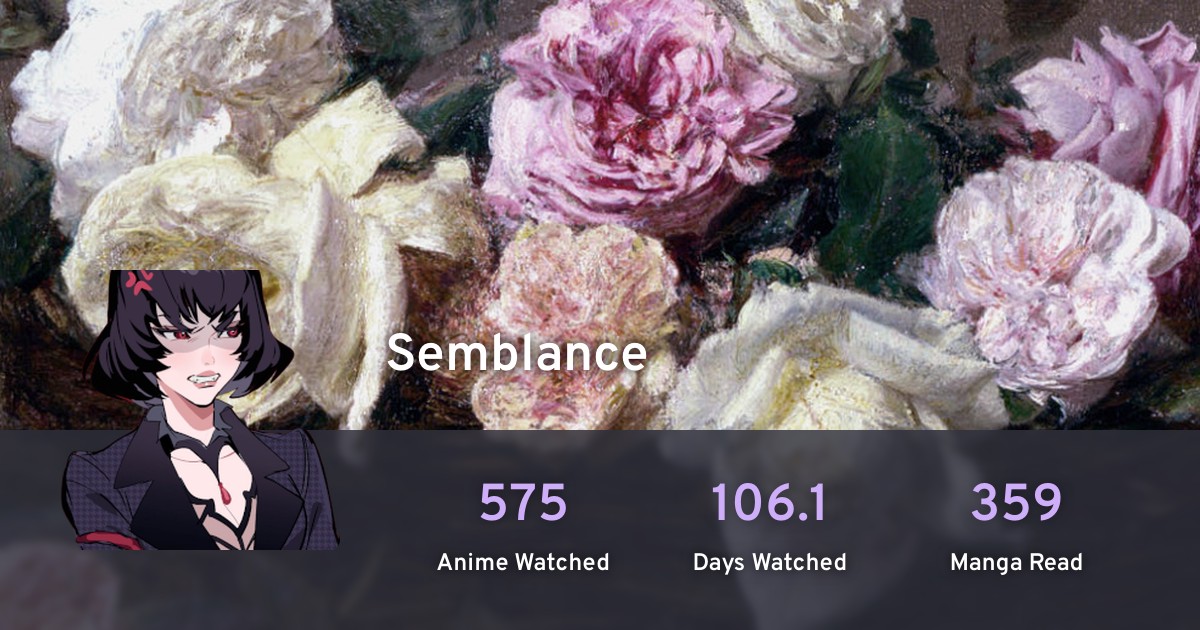 Semblance's profile · AniList