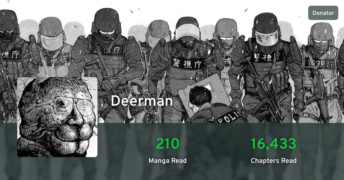 Deerman's profile · AniList