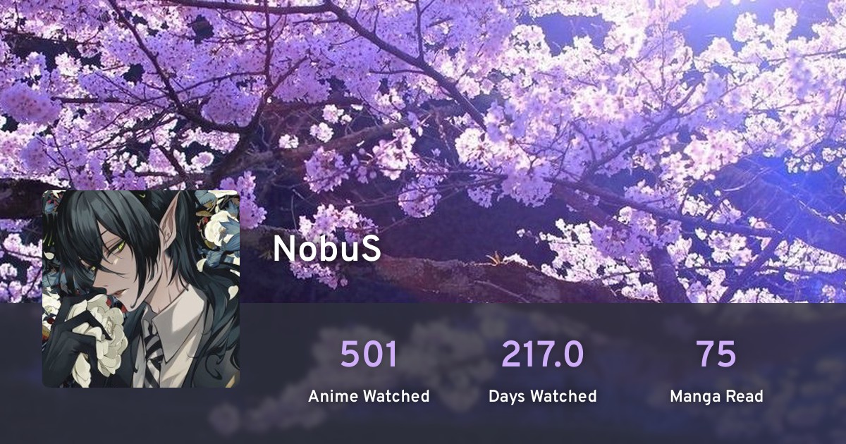 NobuS's profile · AniList