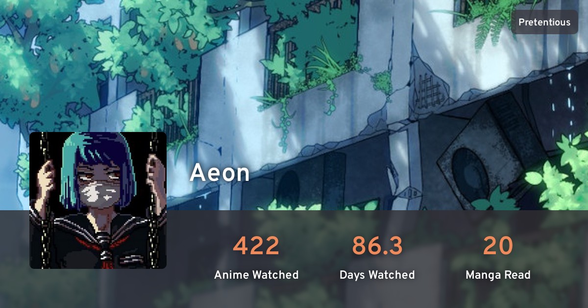 Aeon's profile · AniList