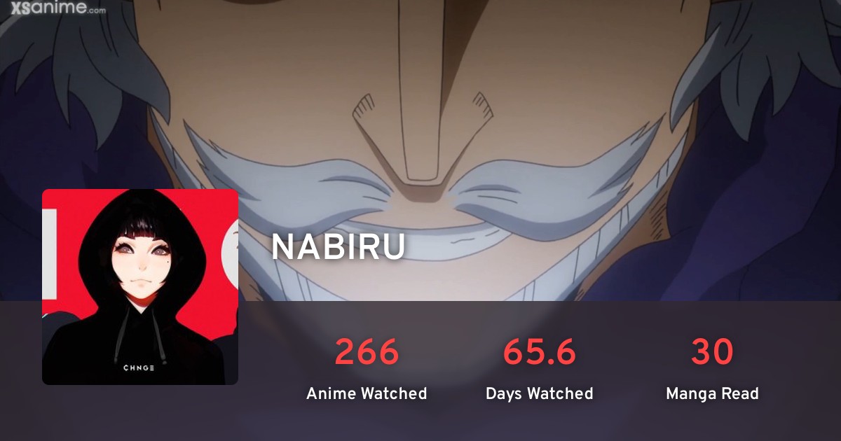 NABIRU's anime list · AniList