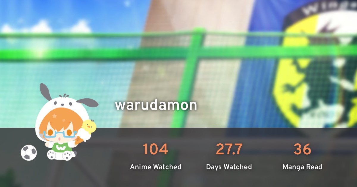 warudamon's profile · AniList