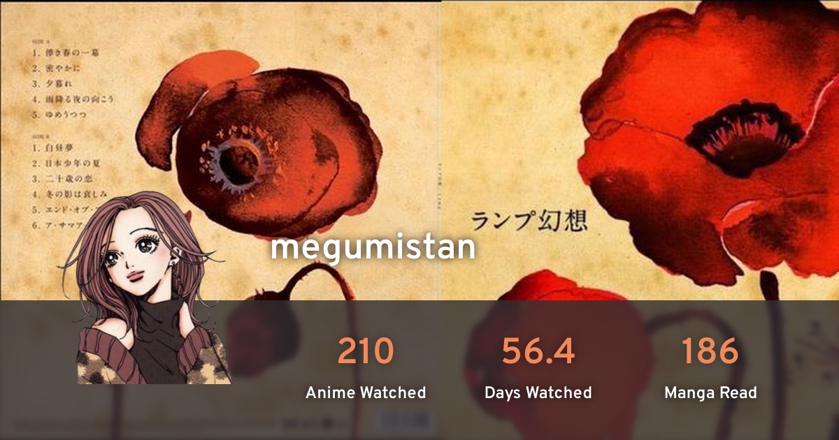 megumistan's profile · AniList
