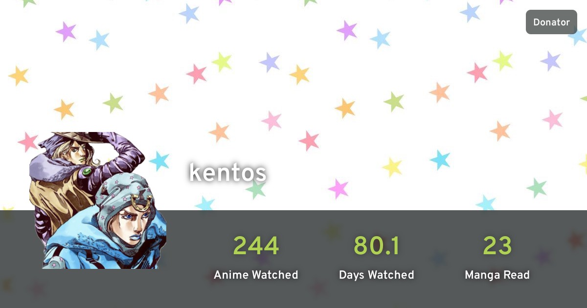 kentos's profile · AniList