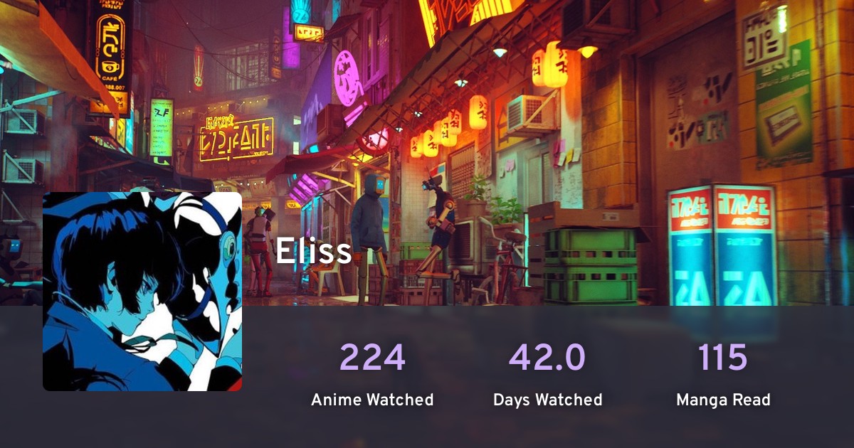 Elisss Profile · Anilist