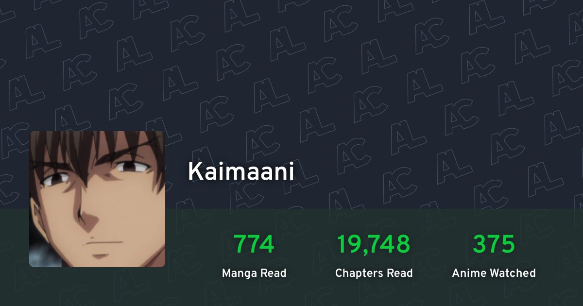 Kaimaani's anime list · AniList