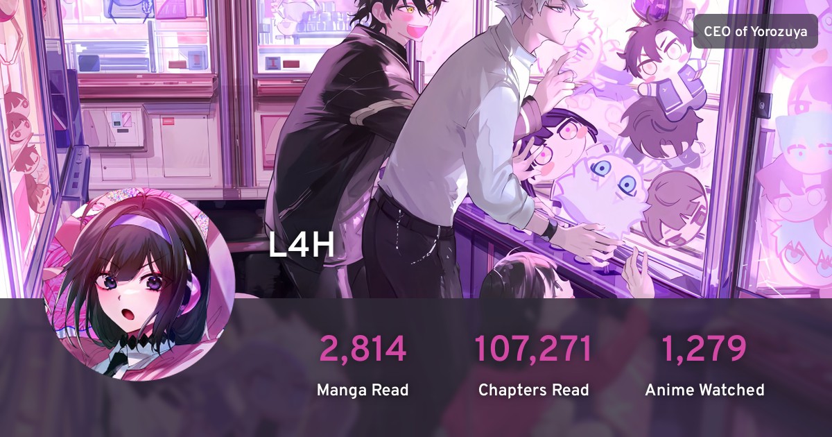 L4H's profile · AniList