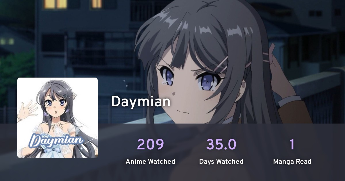 Daymian's anime list · AniList