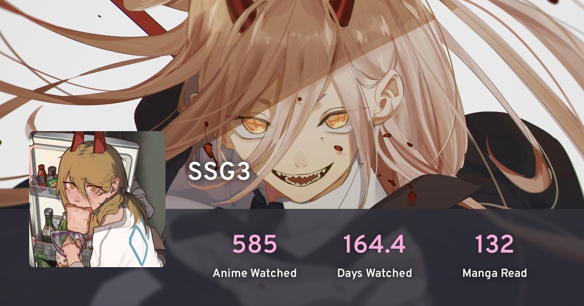 SSG3's profile · AniList
