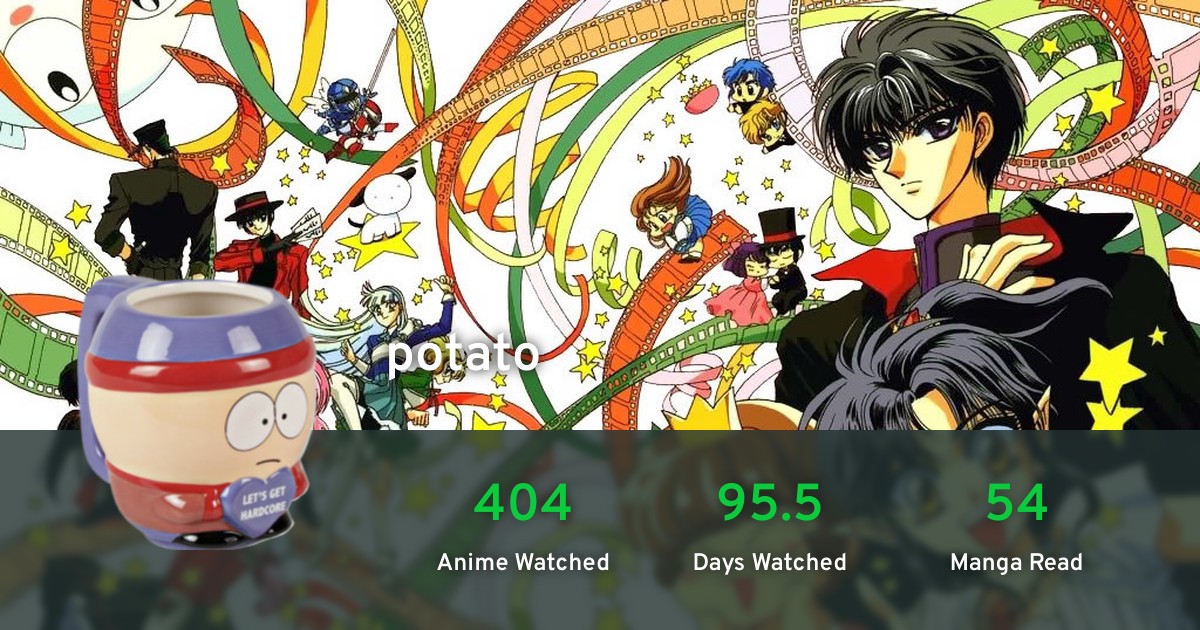 potato's anime list · AniList