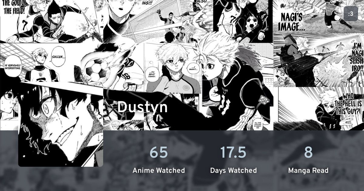 Dustyn's profile · AniList