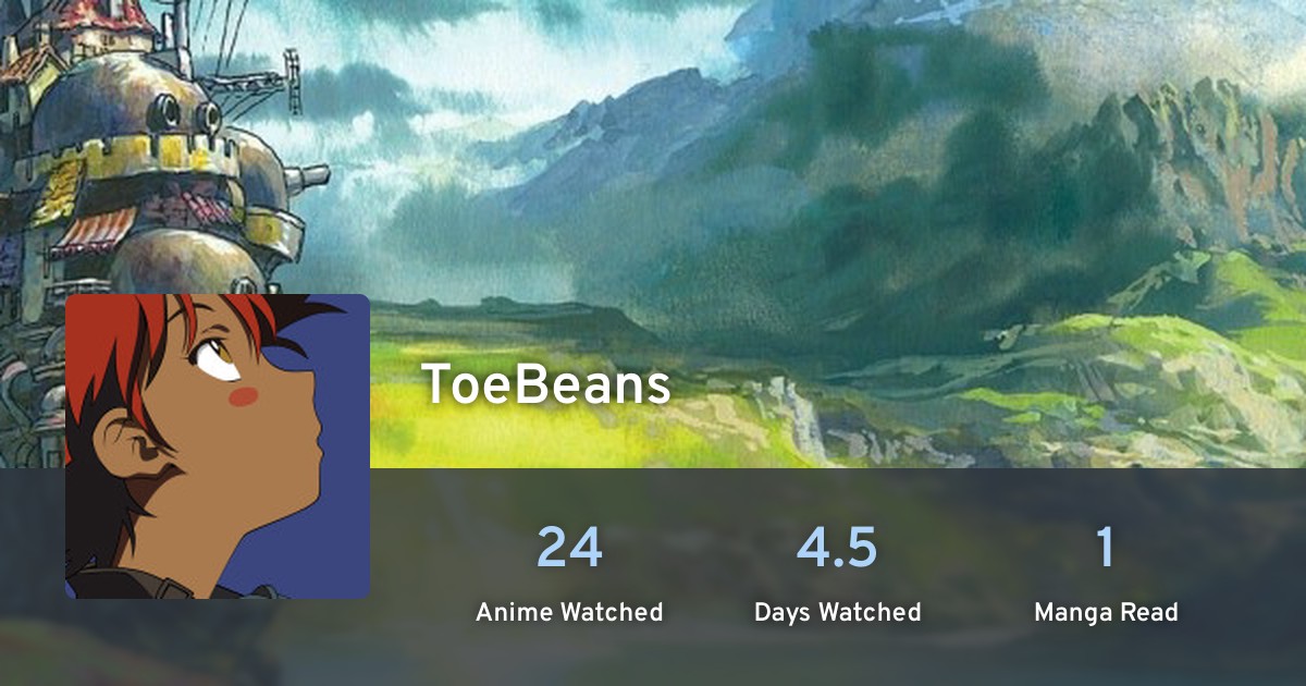 ToeBeans's profile · AniList